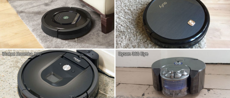 Different types and diversity of robot vacuum cleaners | TopVacuumRobot.com